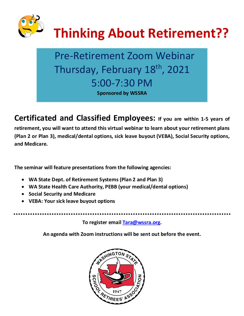 Southwest Washington School Retirees' Association